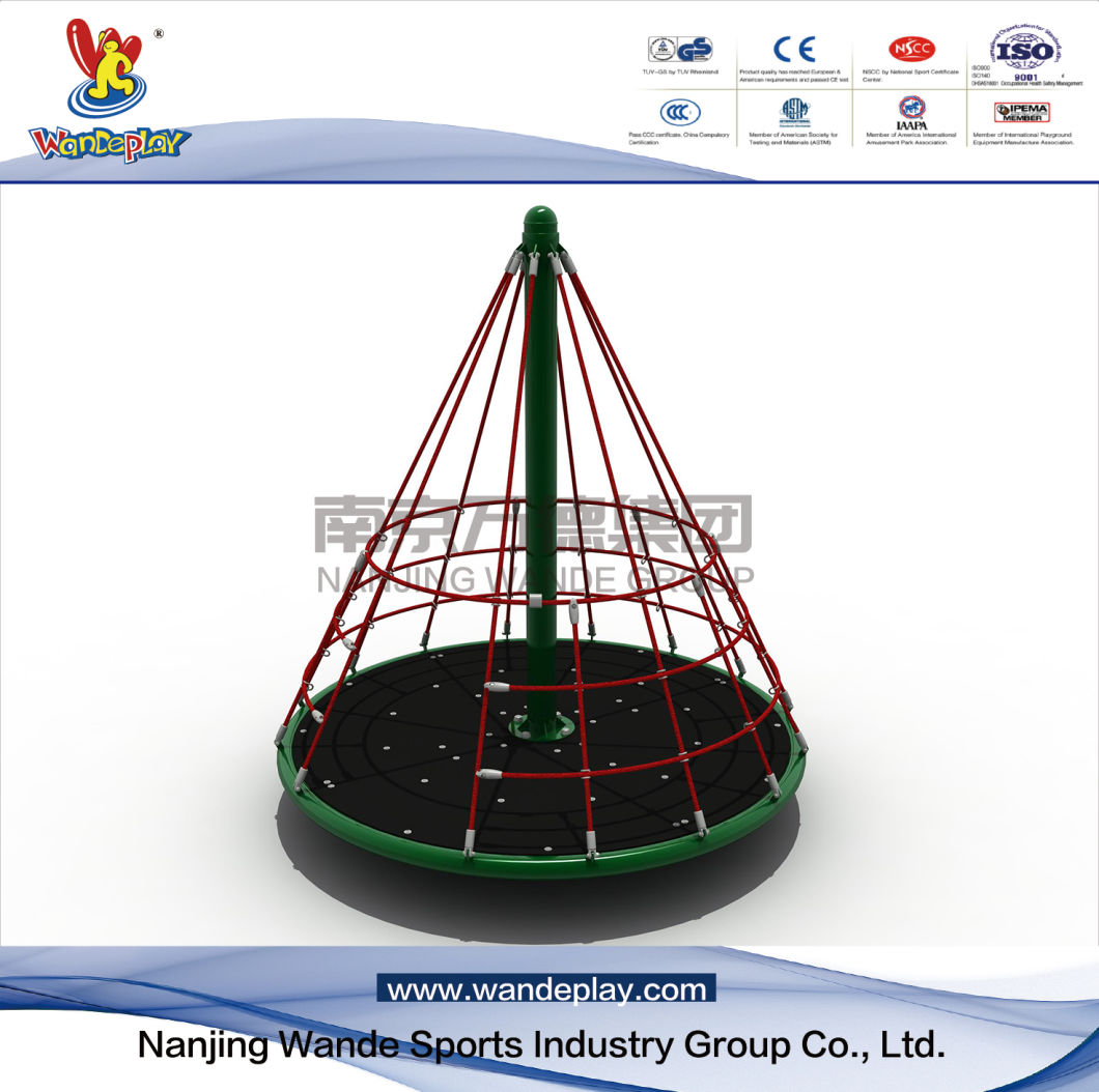 Pyramid Turntable of Outdoor Rotating Playground Equipment for Kids ...