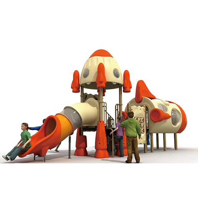 Aircraft & Rocket Playsets Outdoor Playhouse Playground Equipment with ...